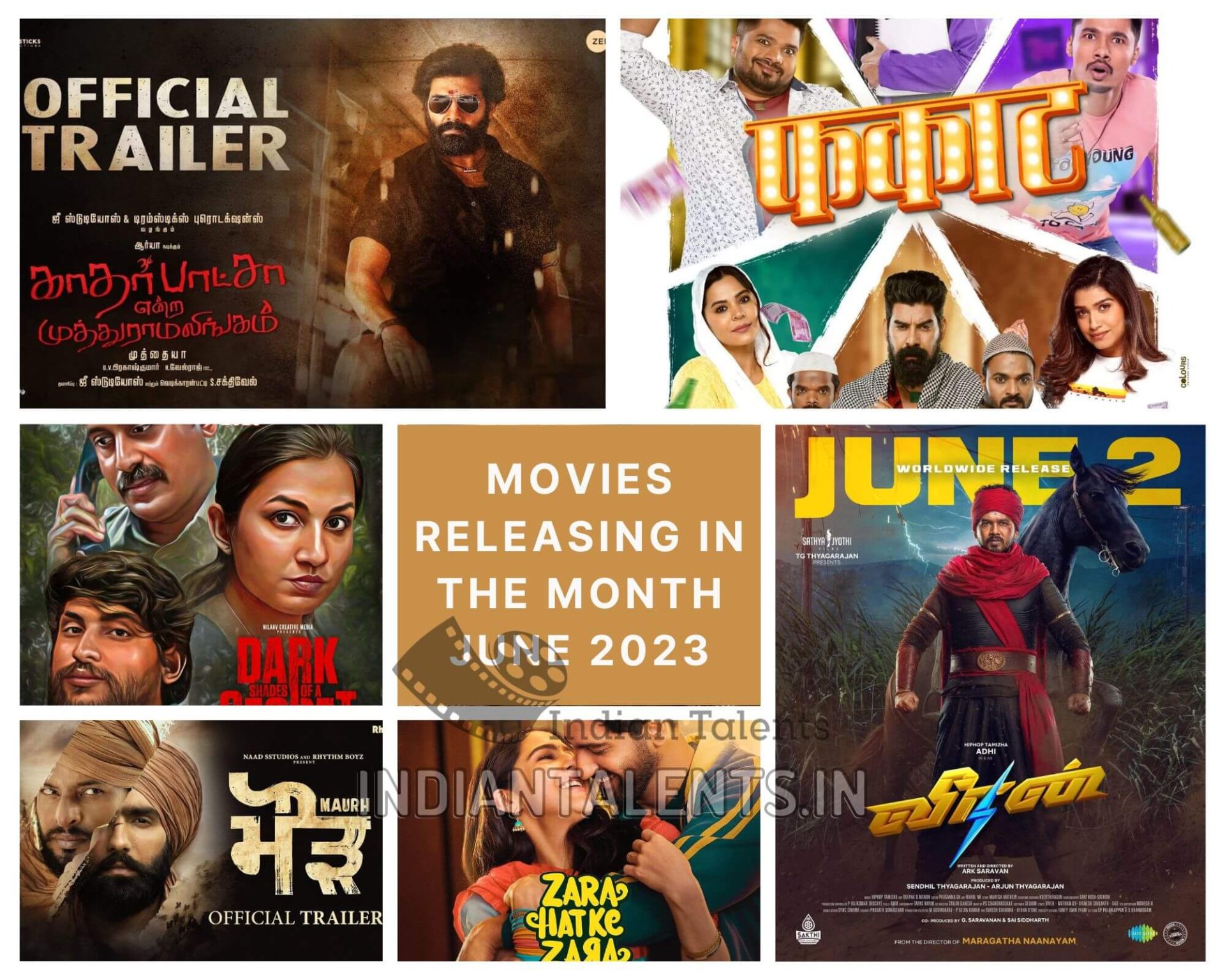 Movies Releasing in the Month June 2023